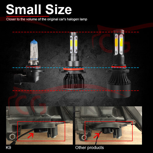 2PC LED Headlight Headlamp Bulb for International 4100 4200 4300 4400 ...