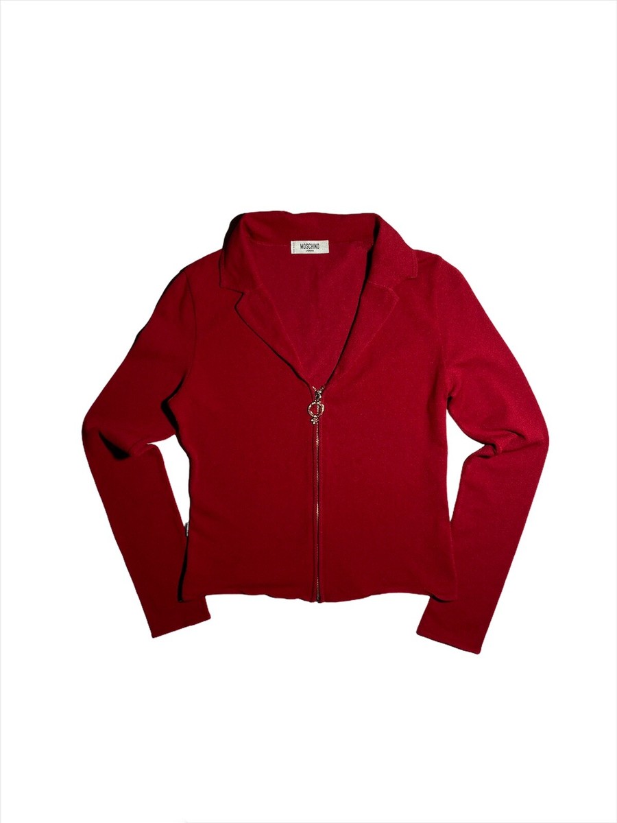 Moschino jeans vintage zip up top size IT 42 usa 8 made in Moschino jeans vintage zip up top size IT 42 usa 8 made in
