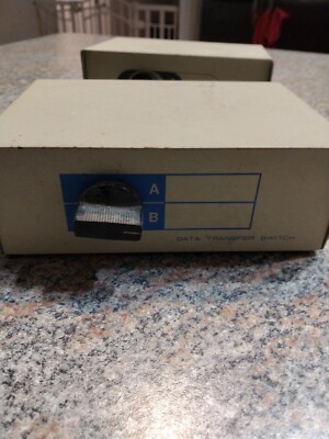 Vintage Data Transfer Switch | eBay