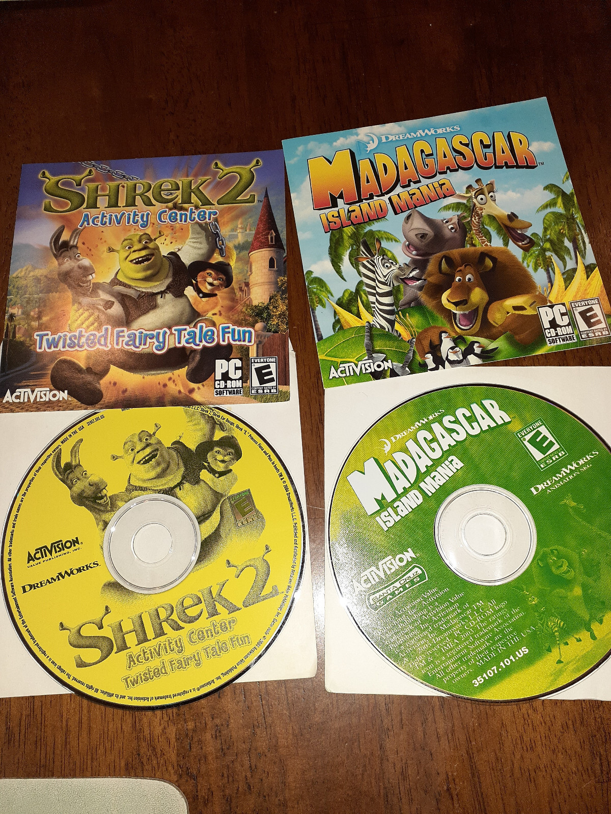 Shrek 2 Activity Center Twisted Fairy Tale Fun & Madagascar Island ...