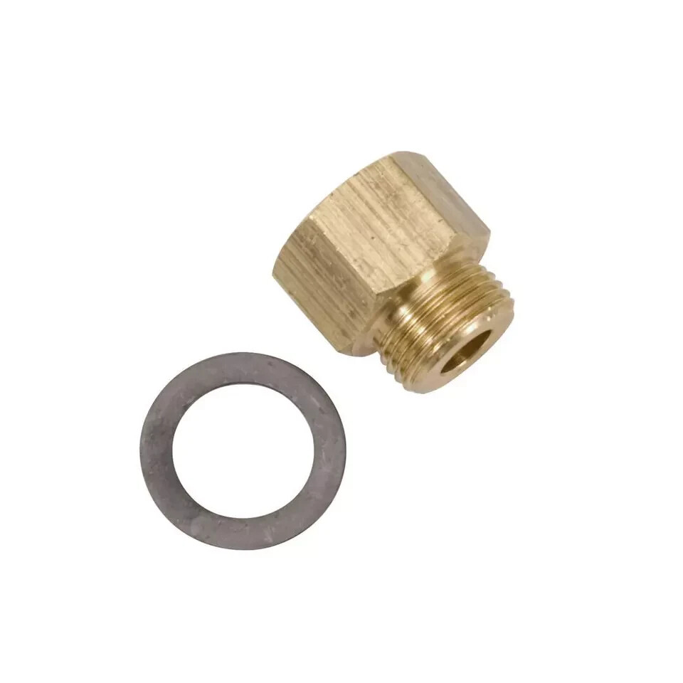 Edelbrock Carburetor Fuel Line Inlet Fitting 5/8" Thread For Square ...