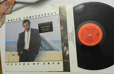 LP, Bruce Springsteen-Tunnel of Love, Columbia OC 40999, 1987 SR HYPE ...