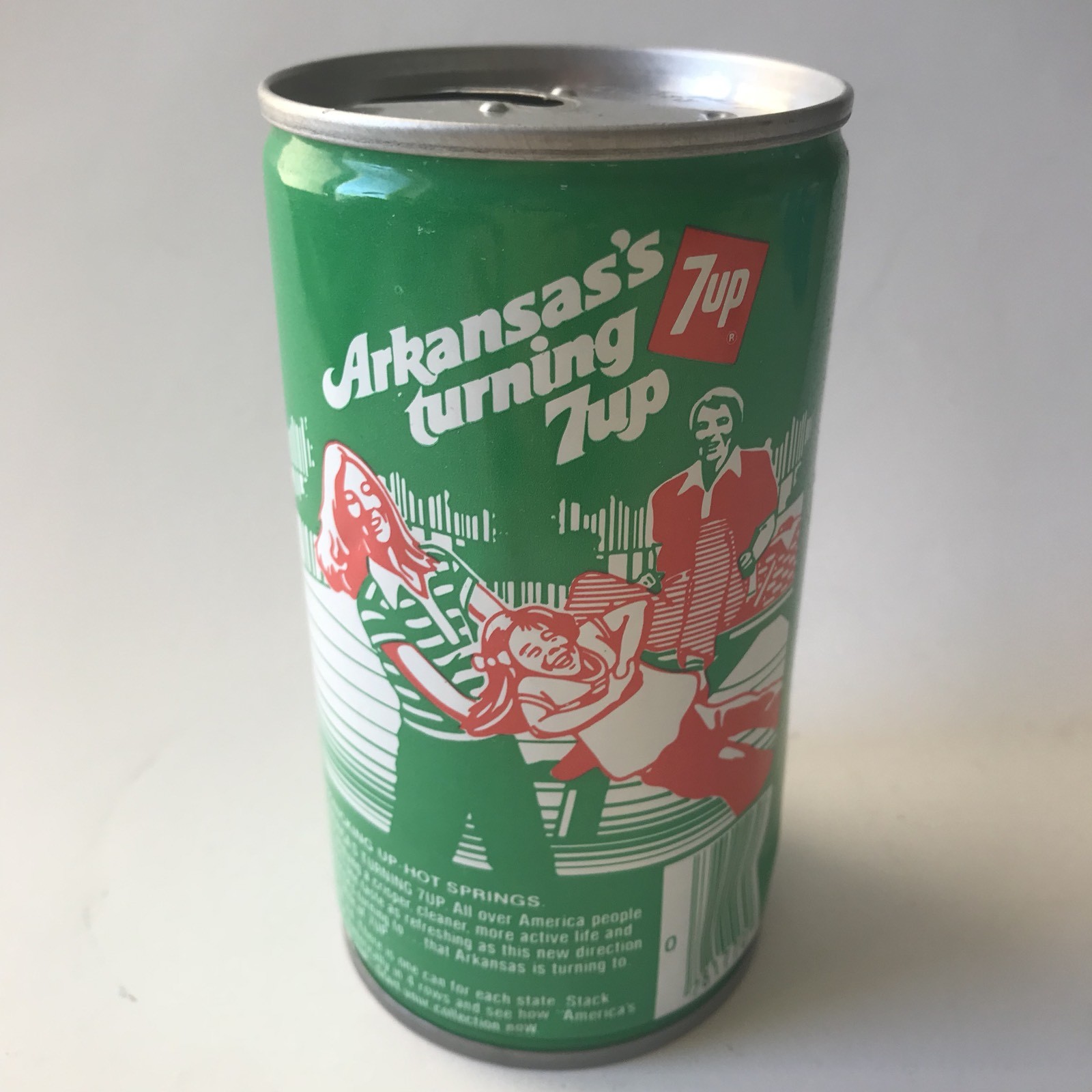 Vintage 1979 7up "America's Turning 7 up" Collectible Soda Can ...