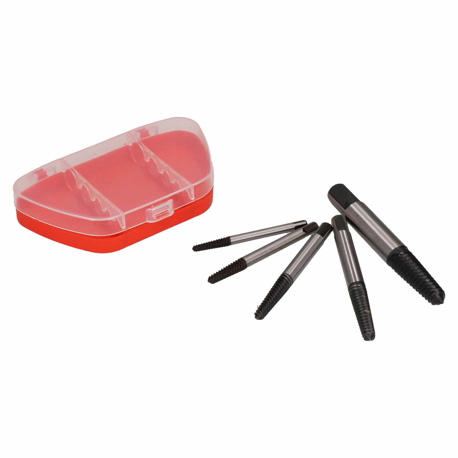 5pc Screw Extractor Remover Set for Damaged Broken Screws Bolts 3 ...