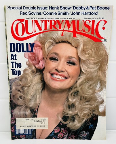 Country Music Magazine November/December 1978 Dolly Parton - Pat Boone ...