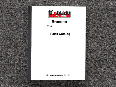 BRANSON WHEEL TRACTORS 3510 Parts Catalog Manual | eBay
