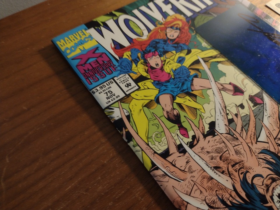 WOLVERINE # 75 SIGNED COA DF DYNAMIC FORCES ADAM KUBERT MARVEL COMICS ...