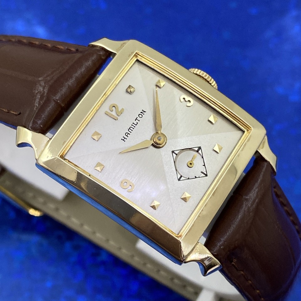 Exquisite Vintage 1957 Man’s HAMILTON BLAIR Stunning Dial Serviced ...