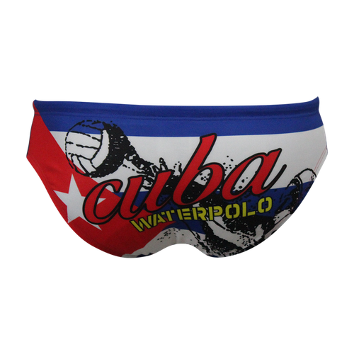 Suit Cuba Flag Swimwear Swim Briefs for Swimmers Water Polo Underwater ...