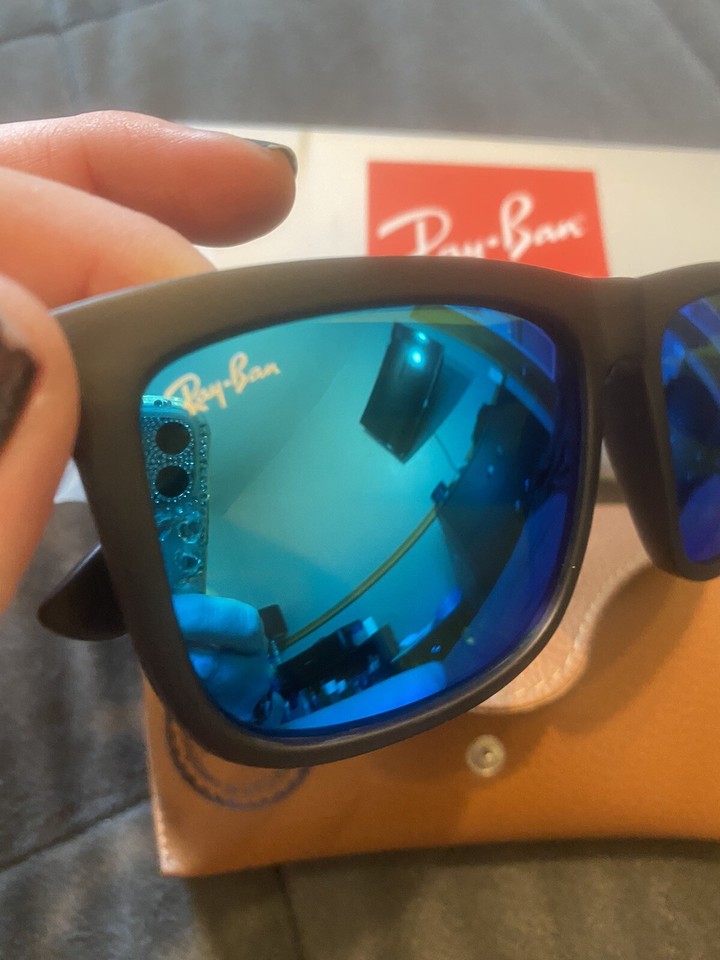 Ray-Ban Chromance Mirror Blue Lens Sunglasses | eBay