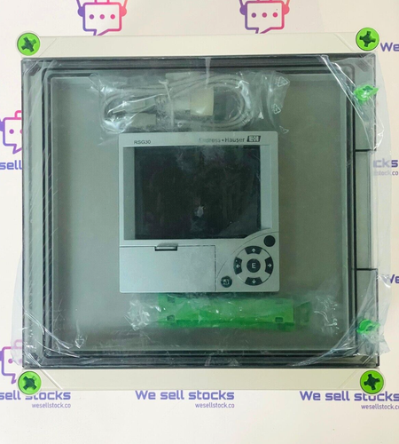 ENDRESS+HAUSER ECOGRAPH T Paperless Recorder RSG30-A1A4FEA1 | eBay