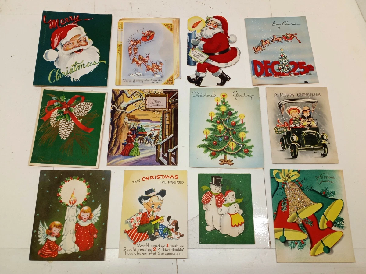 1940s Christmas Cards