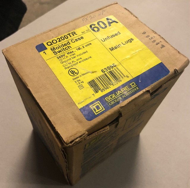 Square D Q0200TR 250V Circuit Breaker for sale online | eBay