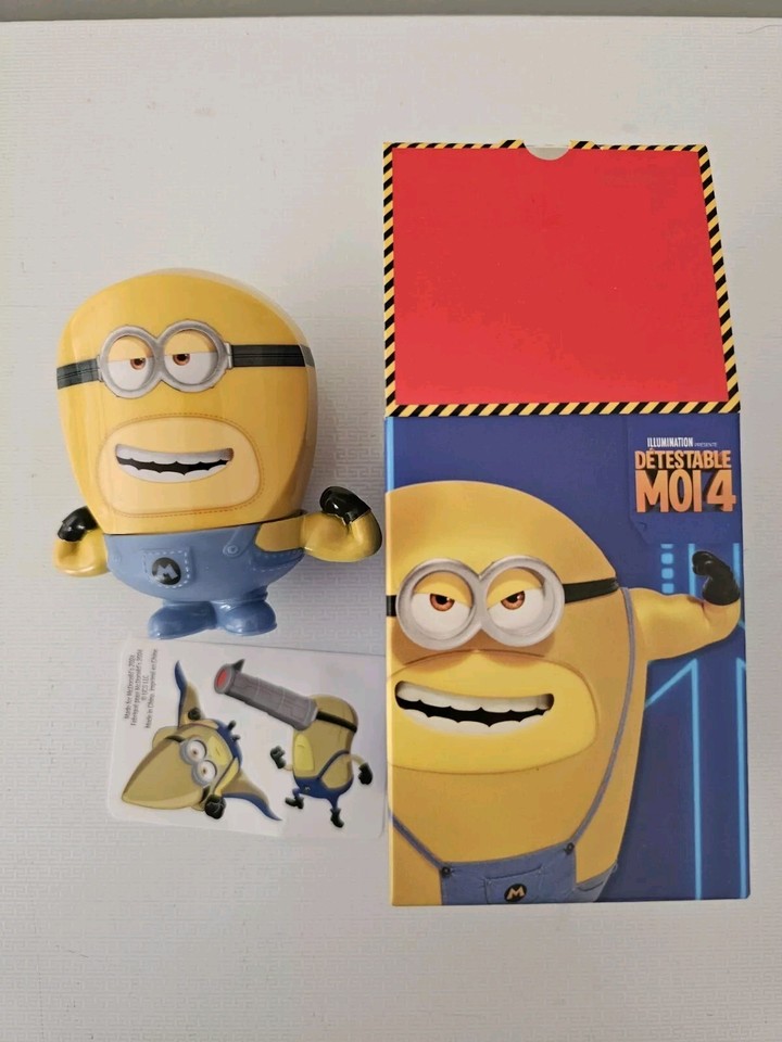 McDonald's Happy Meal Toy Despicable Me Détestable Moi 4 2024 NEW IN ...