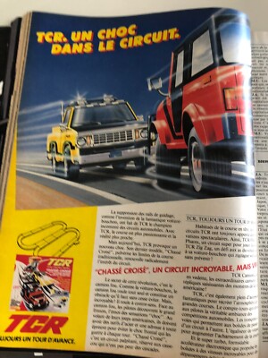 Publicité Vintage Advertising Jouets CIRCUIT TCR (Décembre 1981) | eBay