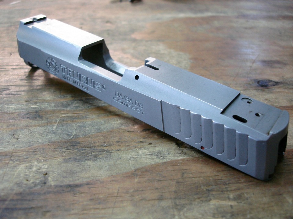 Taurus PT 24/7 G2C .40 Cal. Compact Factory Stainless Slide | eBay