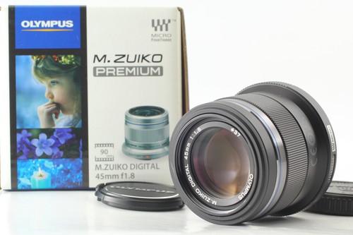 [Top MINT IN BOX] Olympus M.Zuiko Digital 45mm f/1.8 Portrait Lens From ...