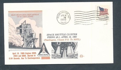 D448441 USA Spacecover Main Propulsion Test Article B-2 Test Stand ...