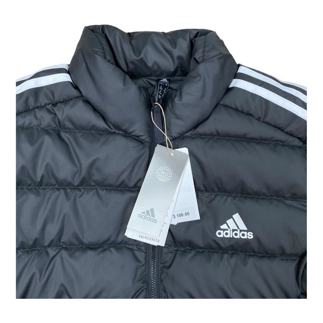 adidas Essential Down Men's Puffer Jacket, Medium - Black (GH4593) for ...