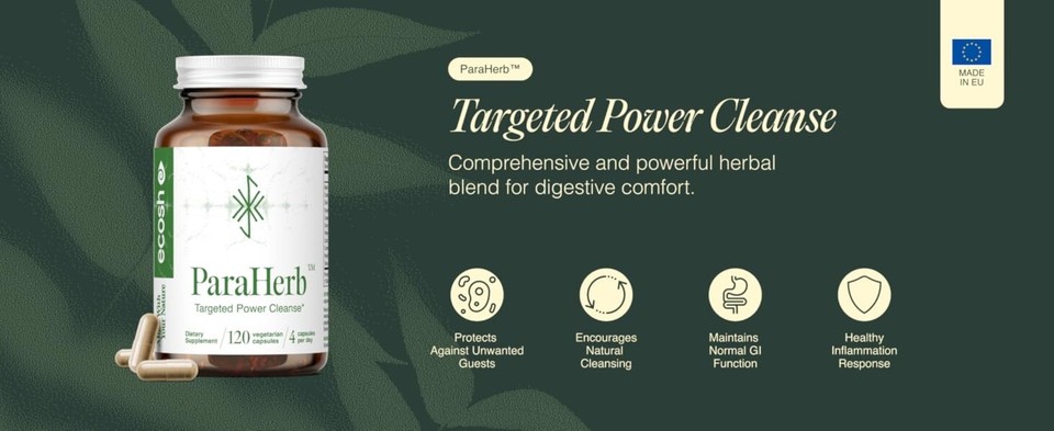 ParaHerb™ Natural Intestinal Cleanse for Adults - Complete Gut Health ...