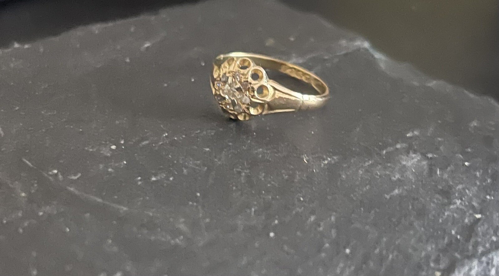 Antique Chester 1919 Art Deco Old European Cut Diamon… - Gem