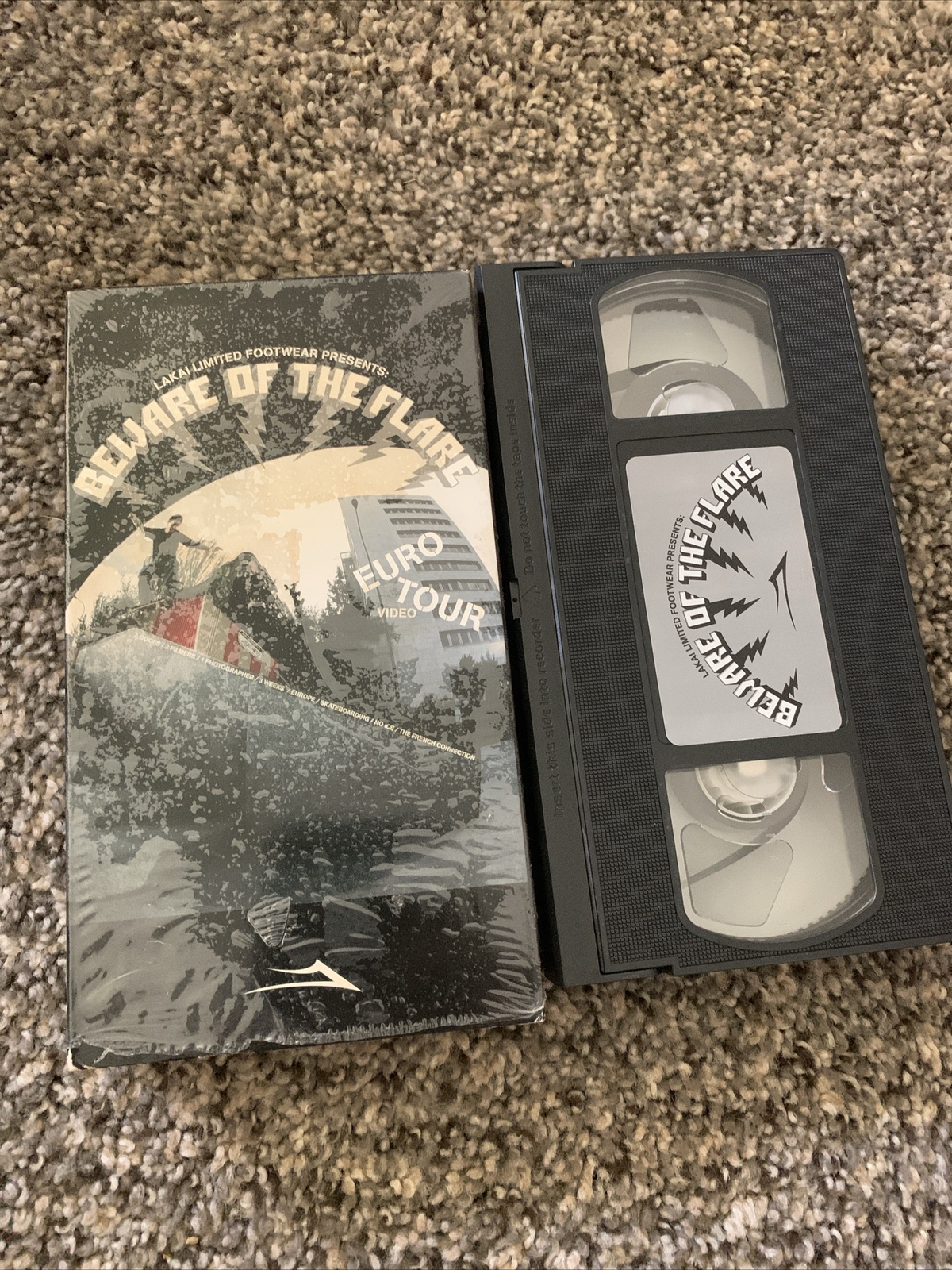 LAKAI transworld skateboard video VHS Beware of the Flare tour | eBay