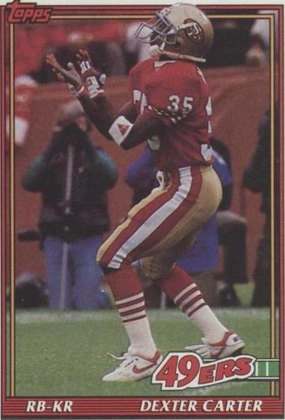 1991 Topps - #66 Dexter Carter for sale online | eBay