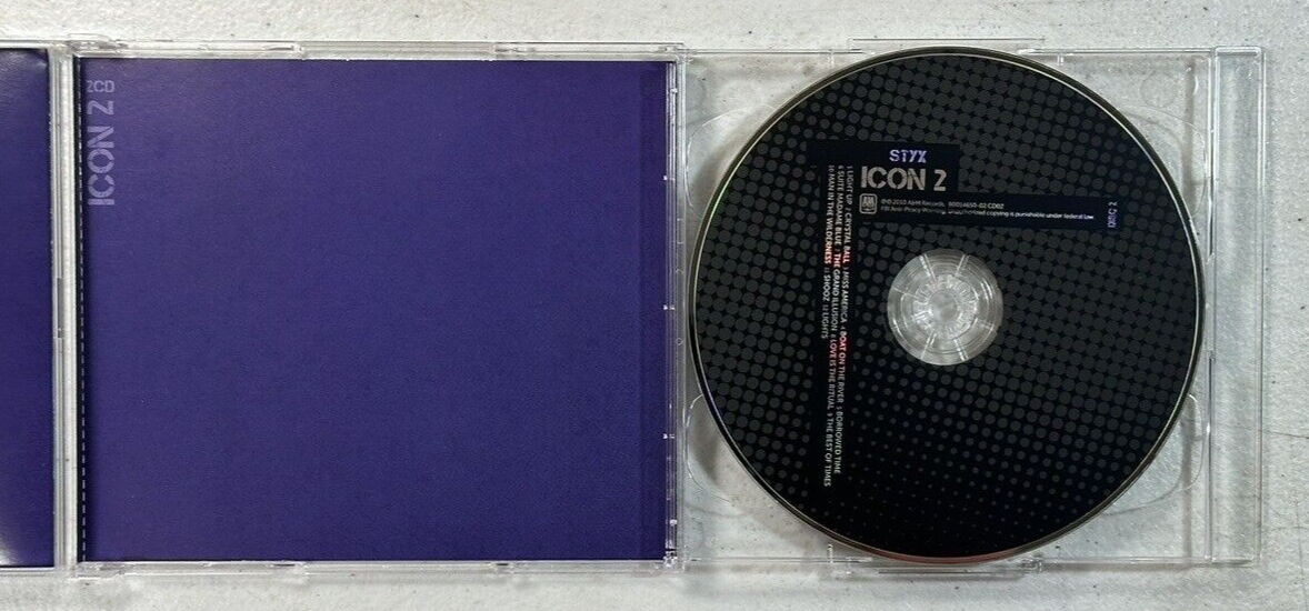 Styx - ICON 2 (2-disc CD, 2010) 602527468068| eBay