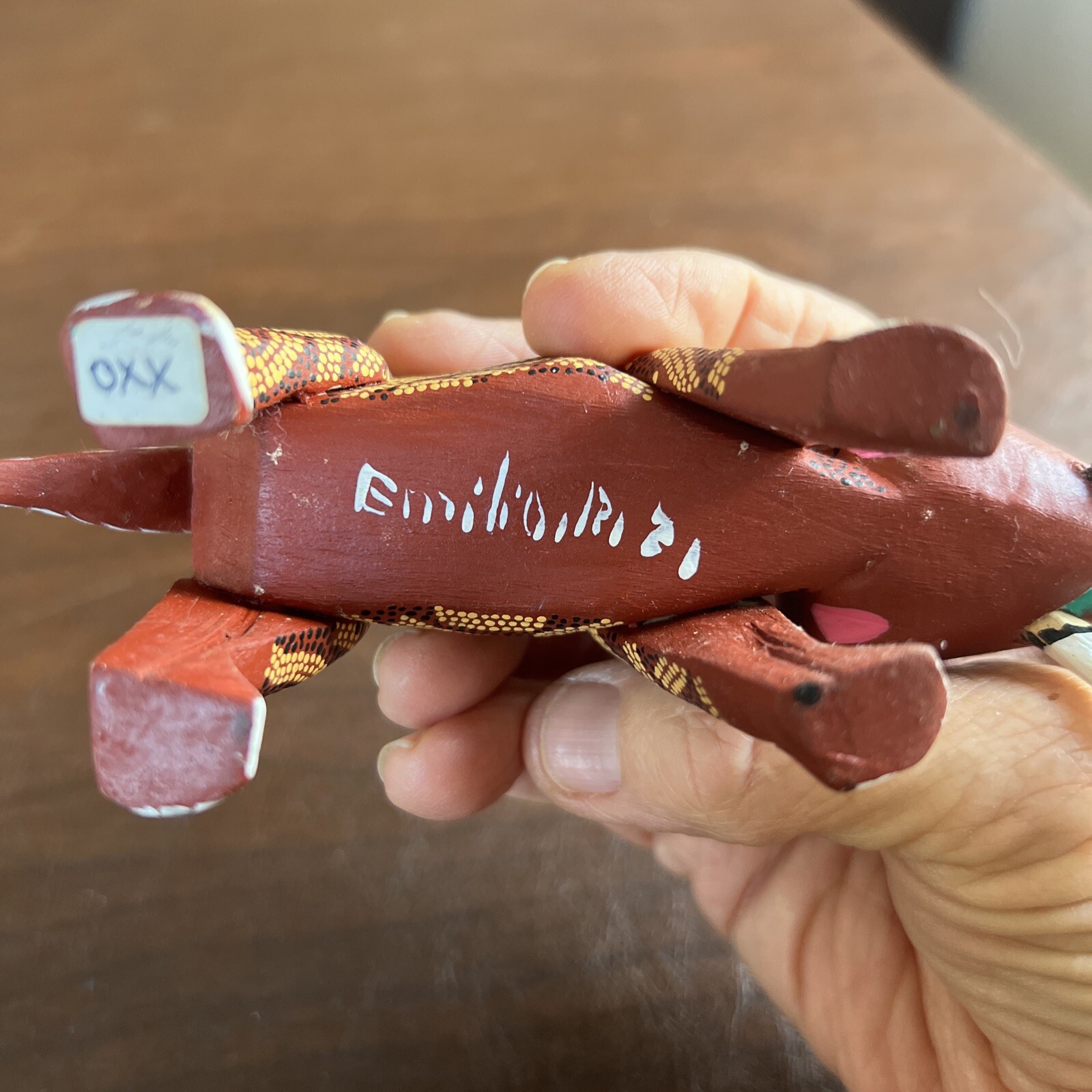 Alebrije hand painted wood carving Boar Folk Art Signed by Artist ...