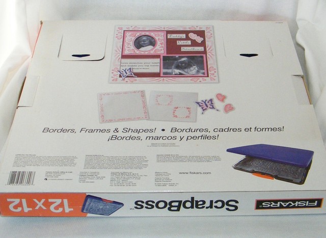 Fiskars ScrapBoss Starter Set 12x12 Tray Embossing System for sale ...