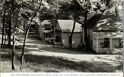 Cottages, Conference Point Camp, Lake Geneva, Williams Bay Wisconsin ...
