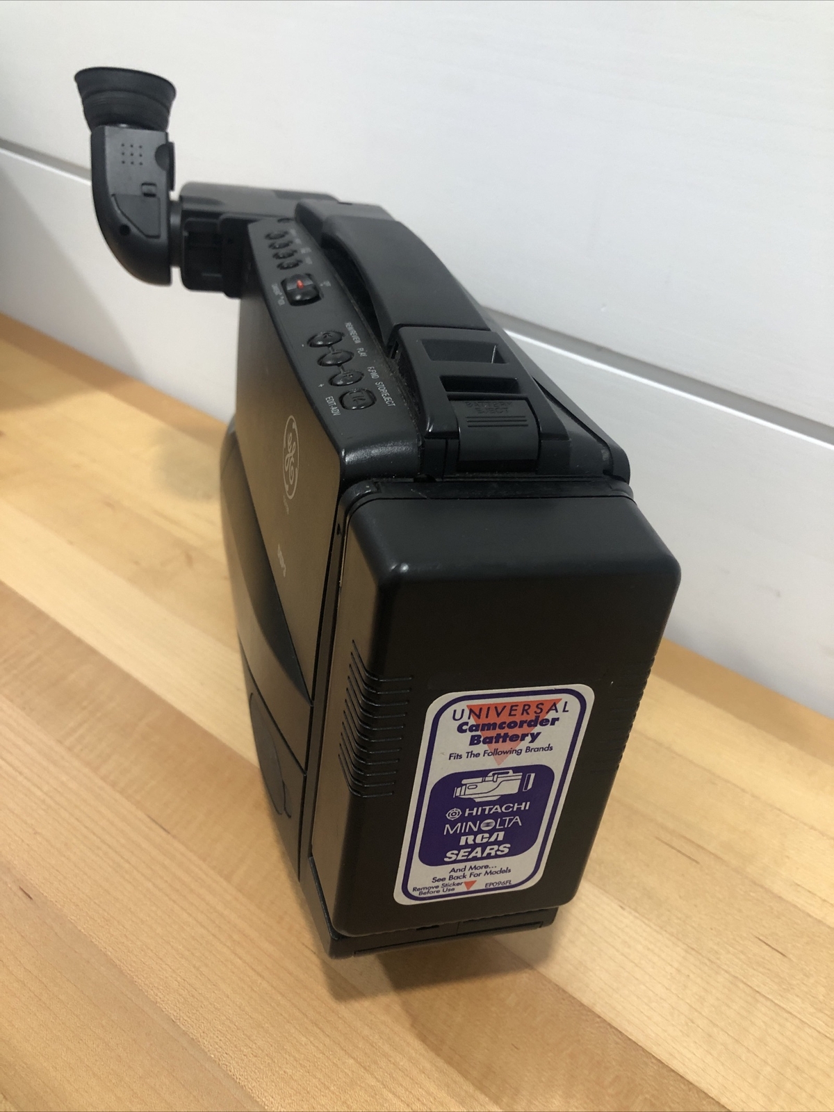 VHS Camcorder Video Camera Vintage GE CG733 VHS With Carrying Case DSP3 ...