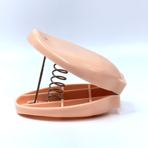 Vintage Fabulous Mark Eden Bust Developer 1965 Pink Muscle Exerciser | eBay