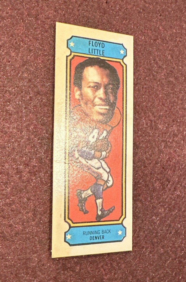 1975 Sugar Daddy All-Stars Floyd Little Card #2 - Series 2 - Nabisco | eBay