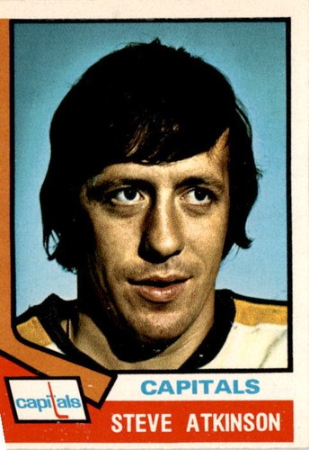 1974-75 O-Pee-Chee #192 Steve Atkinson Washington Capitals | eBay