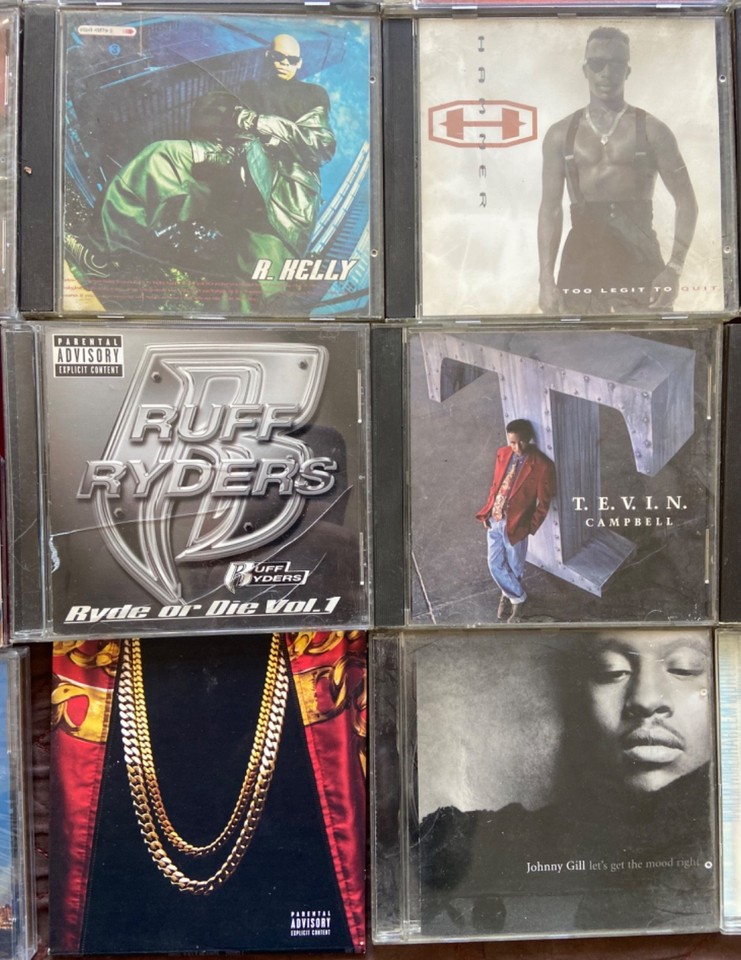 40 Male Rap Hip Hop R&B & Soul Music CD’s Lot | eBay
