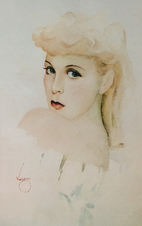 Alberto Vargas Frances Custom Framed Print | eBay