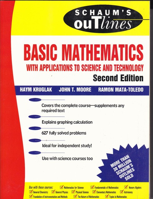 Schaum's Ser.: Schaum's Outline of Basic Mathematics with Applications ...