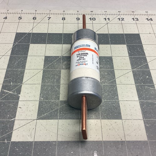 Ferraz Shawmut Tri-Onic TR200R 200 amp 250 V Dual Element Time Delay ...