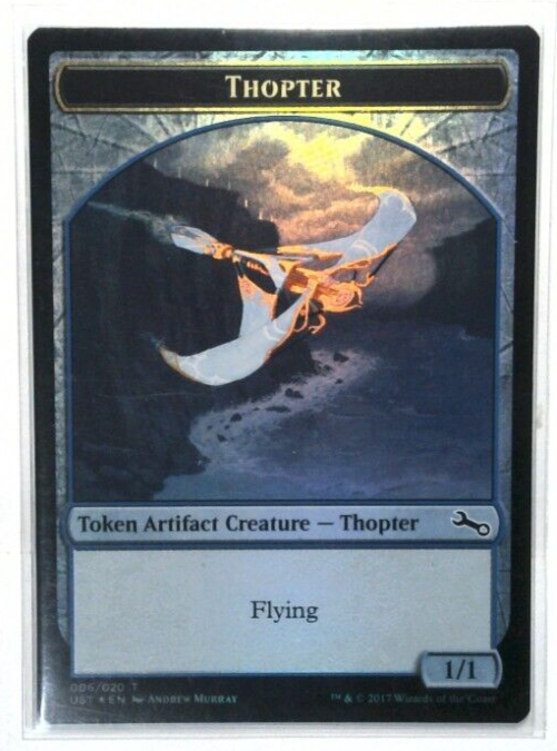Mtg - Thopter Token *Foil - Unstable* | eBay