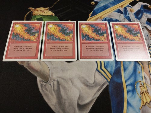 Red Elemental Blast MTG Revised Common Red Instant Near-Mint x4 GG3 | eBay