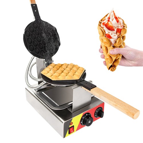 QQ WAFFLE MACHINE "PUFFLE FY-6R" Professional Non-Stick 110v (for QQ ...