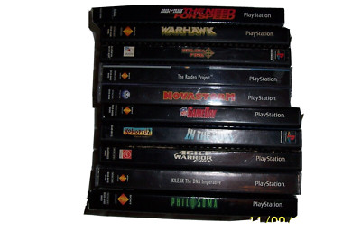 PlayStation 1 (PS1) Game Lot - Pick and Choose - Very Rare Titles ...