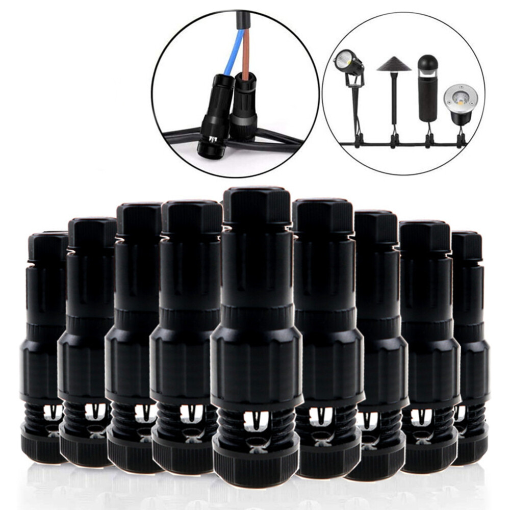 Landscape Light Fixture Wire Connectors EDISHINE 20 Pack Low Voltage