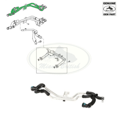 LAND ROVER HVAC HEATER HOSE ASSEMBLY LR4 RANGE SPORT 10-13 LR050880 OEM ...