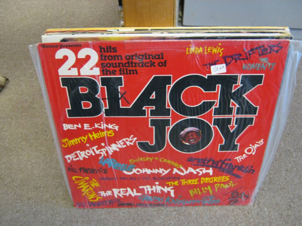 22 Black Joy Hits Soundtrack LP UK Ronco Aretha Franklin Ben E King ...