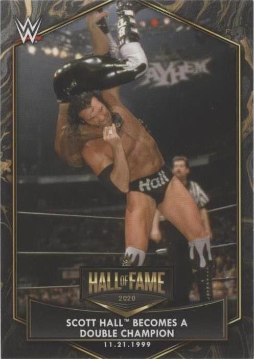 2021 Topps WWE - Hall of Fame Tribute Mayhem Scott Hall #HOF-13 for ...