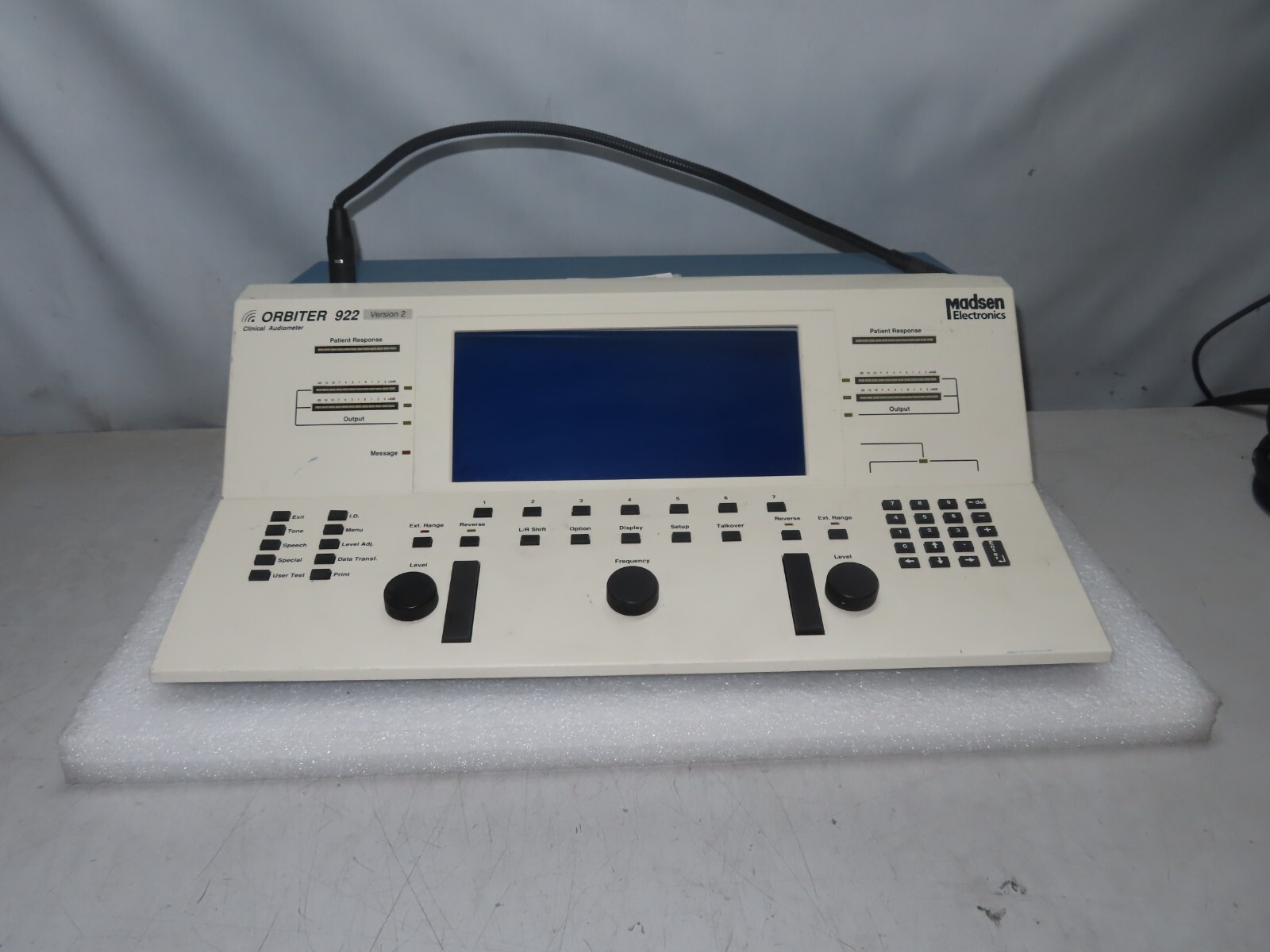 Madsen Electronics Orbiter 922 Clinical Audiometer Version 2 ** FOR ...