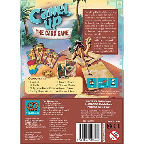 Camel Up The Card Game | Action-Packed Racing Game | Betting Strategy Game | ... | eBay