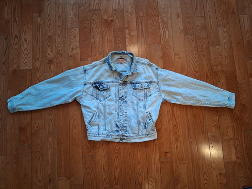 Vintage Japanese Denim Code Bleu Denim Trucker Jasket 1980's | eBay